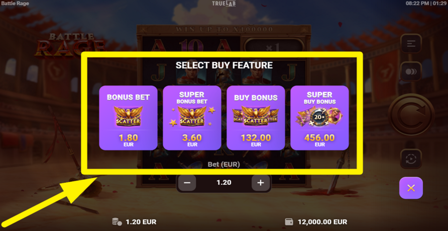 Battle Rage Slot Review, Bonuses & Free Play (96.14% RTP)