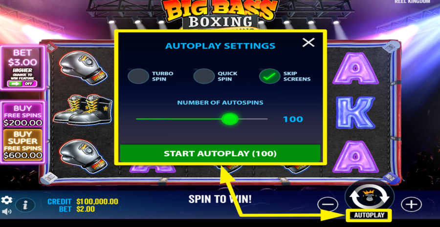 Big Bass Boxing Bonus Round Slot Review, Bonuses & Free Play (96.5% RTP)