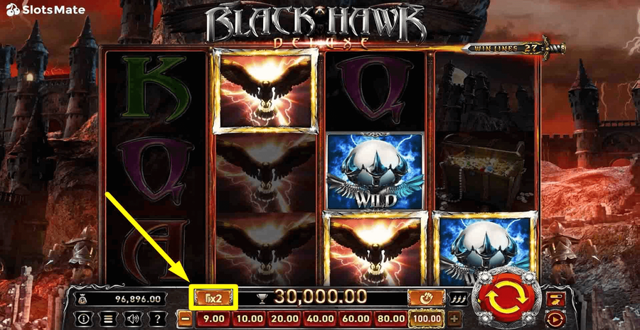Black Hawk Deluxe Slot Review, Bonuses & Free Play (96.47% RTP)