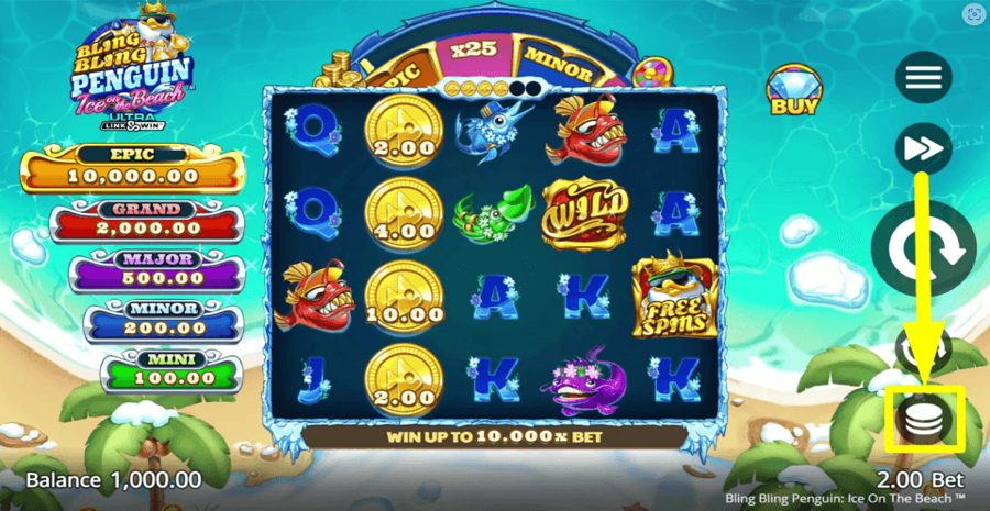 Bling Bling Penguin Ice On The Beach Slot Review, Bonuses & Free Play ...
