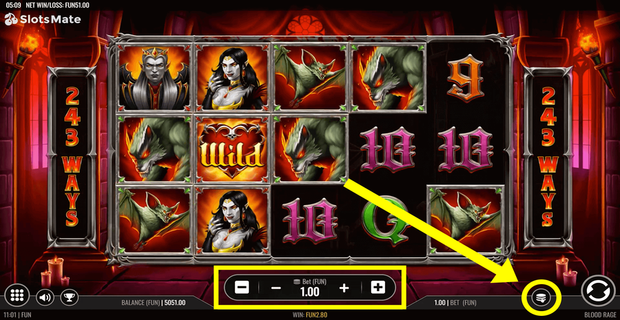 Blood Rage Demo - Reseña y Juego Gratis (95.05% RTP)