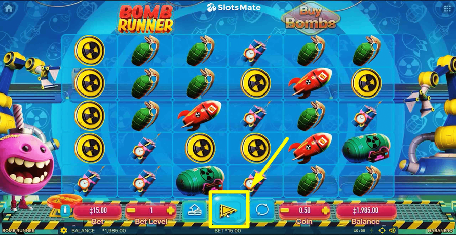 Bomb Runner Slot Review, Bonuses & Free Play (96.8% RTP)