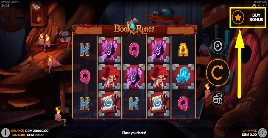 Book of Runes Slot Review, Bonuses & Free Play (95% RTP)