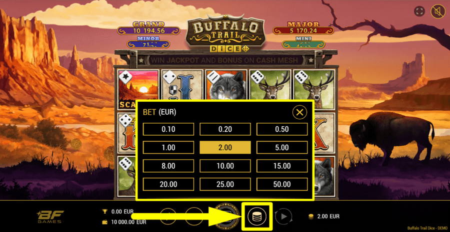 Buffalo Trail Dice Slot Review, Bonuses & Free Play (96.16% RTP)
