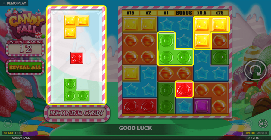 Candy Fall Slot Review, Bonuses & Free Play (95% RTP)