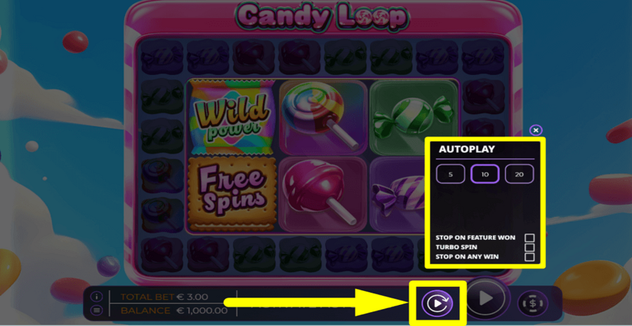 Candy Loop Slot Review, Bonuses & Free Play (95% RTP)