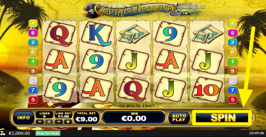 Captain Treasure Demo - Reseña y Juego Gratis (97% RTP)