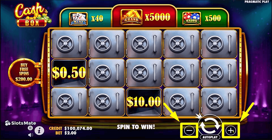 Cash Box Slot Review, Bonuses & Free Play (96.05% RTP)