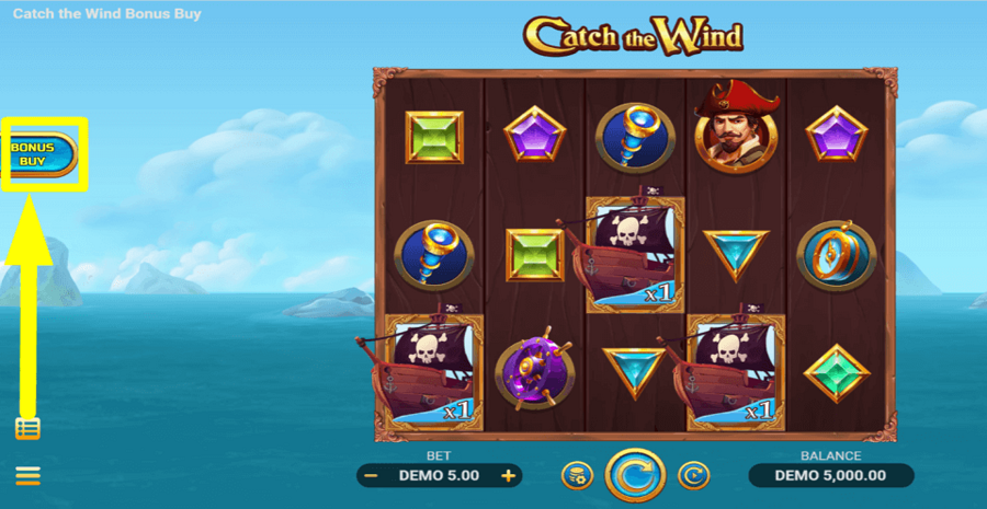 Catch The Wind Bonus Buy Slot Bewertung, Demo & Boni (96.01% RTP)