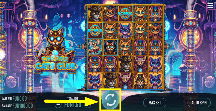 Chrono Cats Club Slot Review, Bonuses & Free Play