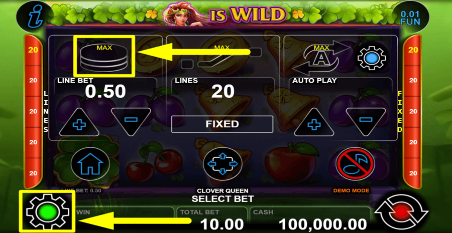 Clover Queen Slot Bewertung, Demo & Boni (95.6% RTP)