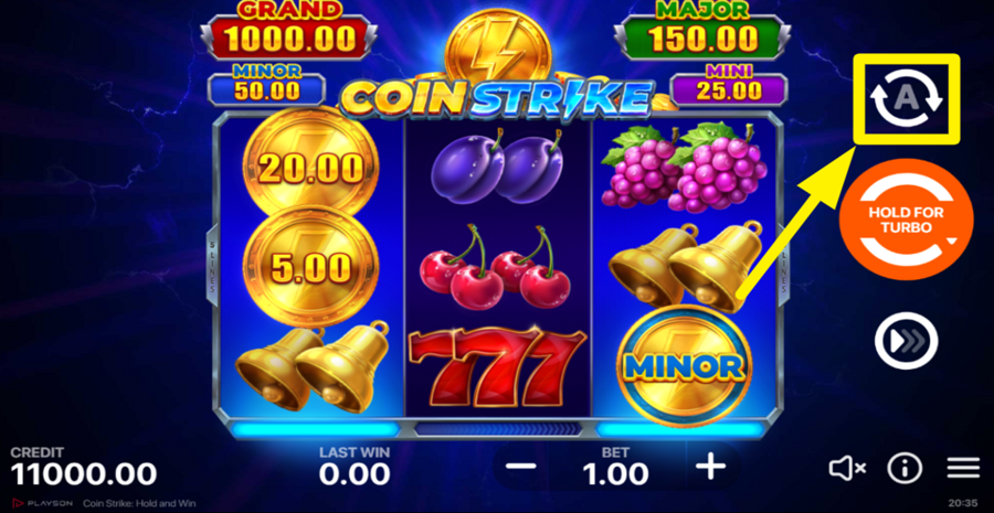 Coin Strike Hold and Win Slot Review, Bonuses & Free Play (95.66% RTP)