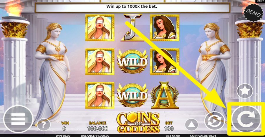 Coins of Goddess Slot Bewertung, Demo & Boni (95.7% RTP)