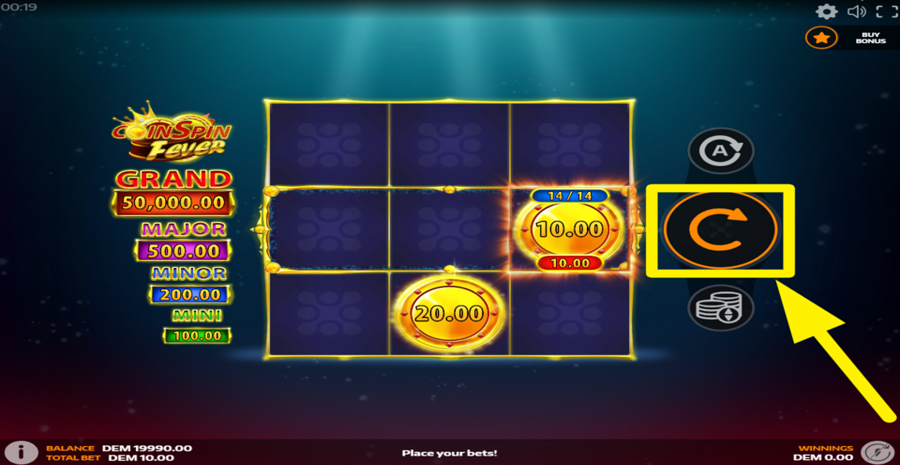 CoinSpin Fever Slot Review, Bonuses & Free Play (95% RTP)