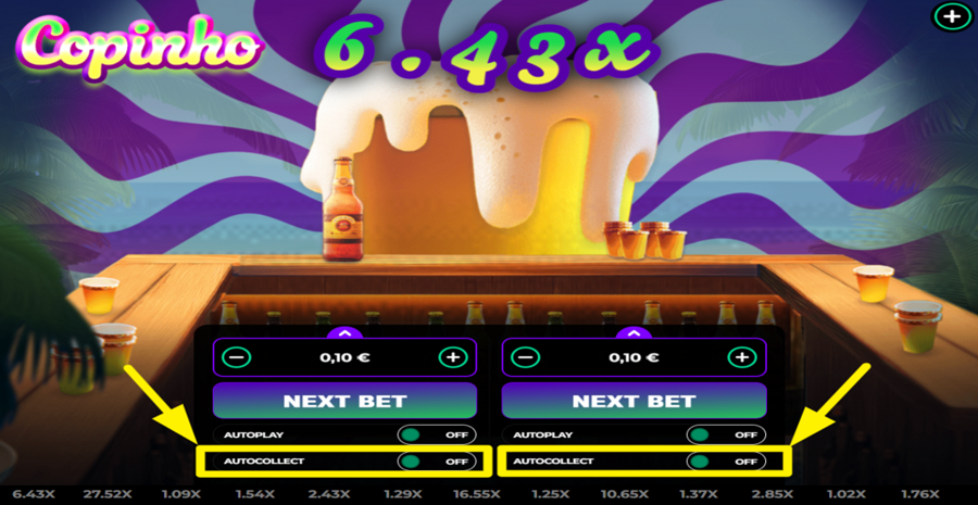 Copinho Bewertung, Demo & Boni (99% RTP)