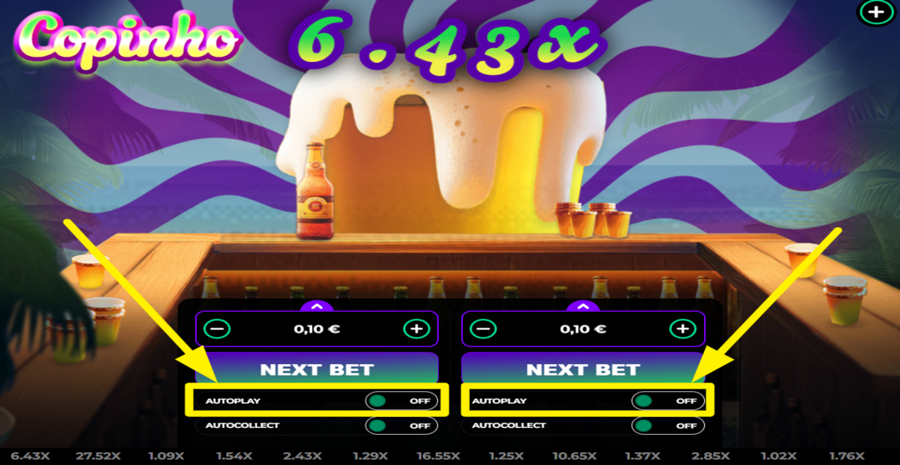 Copinho Bewertung, Demo & Boni (99% RTP)