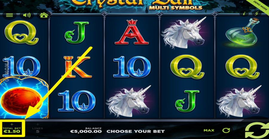 Crystal Ball Multi Symbols Slot Bewertung, Demo & Boni (96.11% RTP)