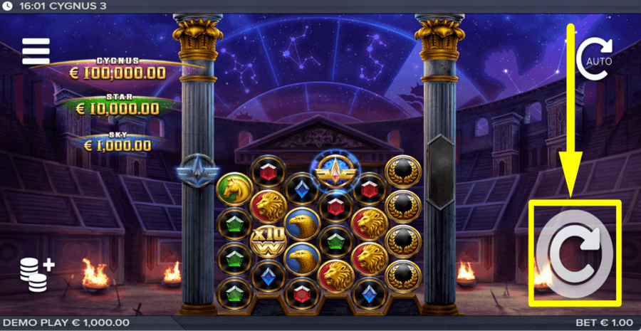 Cygnus 3 Slot Review, Bonuses & Free Play (94% RTP)