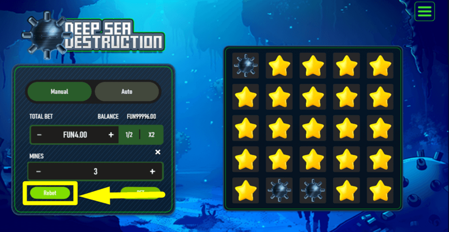 Deep Sea Destruction Bewertung, Demo & Boni