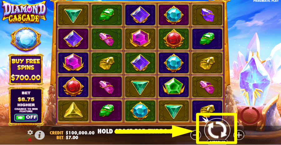 Diamond Cascade Demo - Reseña y Juego Gratis (96.14% RTP)