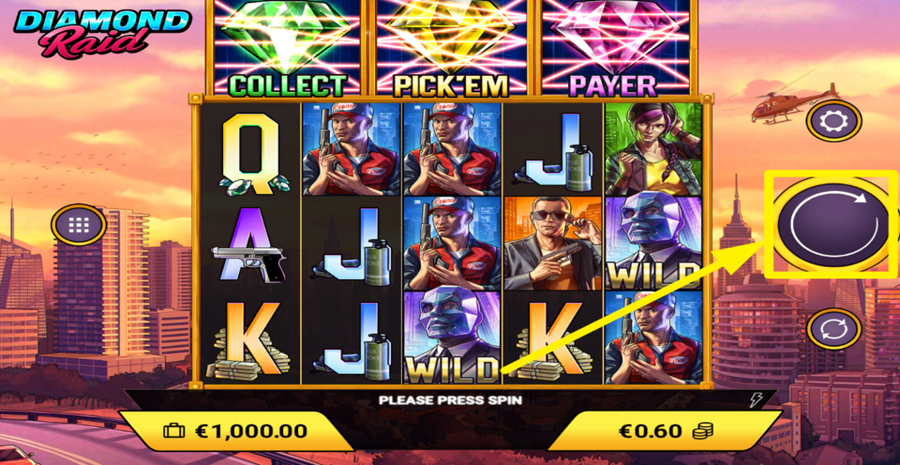 Diamond Raid Slot Bewertung, Demo & Boni