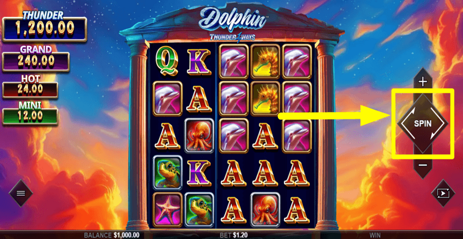 Dolphin Thunder Ways Slot Review, Bonuses & Free Play (96.12% RTP)