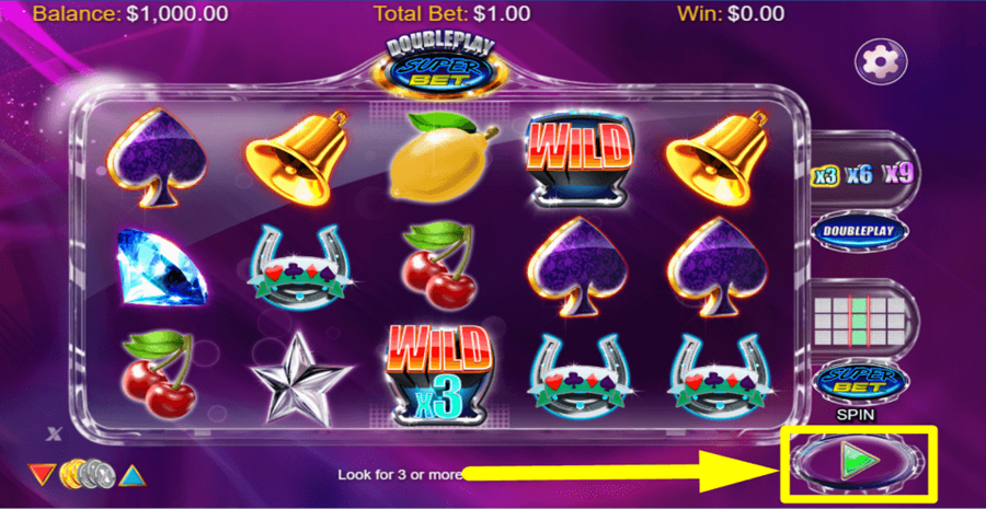 Double Play SuperBet Slot Bewertung, Demo & Boni (95.879% RTP)