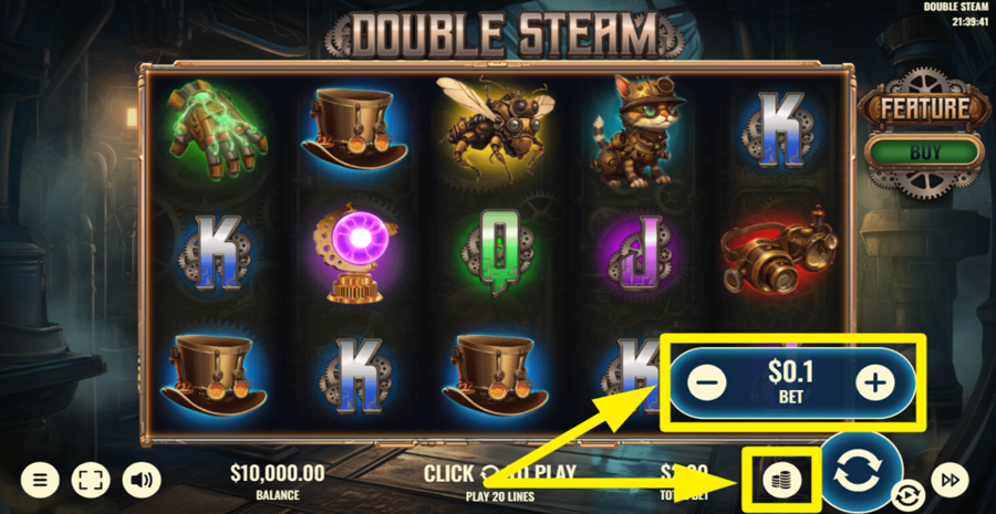 Double Steam Slot Review, Bonuses & Free Play (95% RTP)
