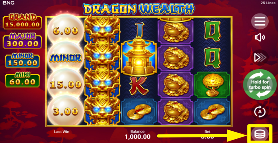 Dragon Wealth Slot Bewertung, Demo & Boni (95.61% RTP)