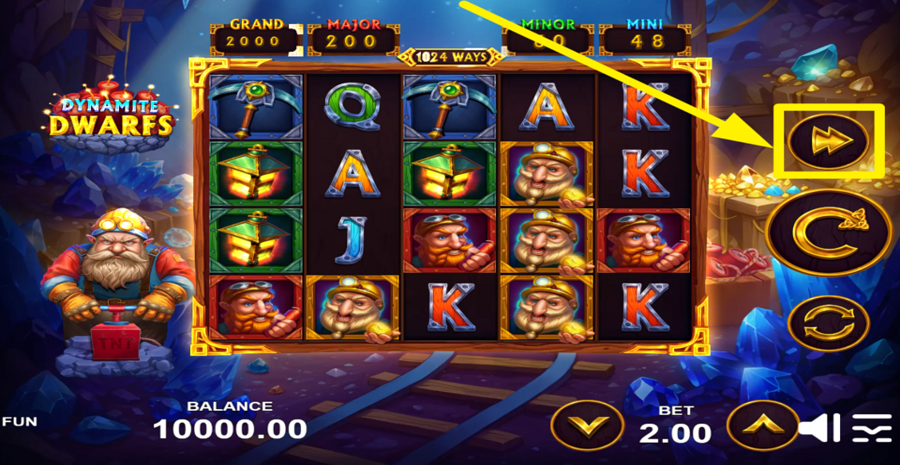 Dynamite Dwarfs Demo - Reseña y Juego Gratis (96.05% RTP)