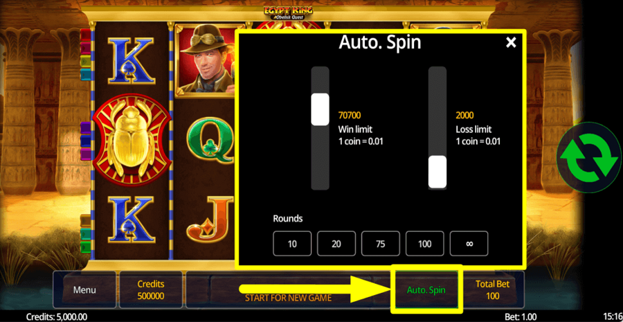 Egypt King Obelisk Quest Slot Bewertung, Demo & Boni (96.07% RTP)