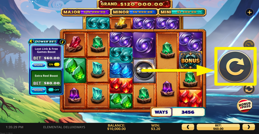 Elemental Deluxeways Slot Review, Bonuses & Free Play (96% RTP)