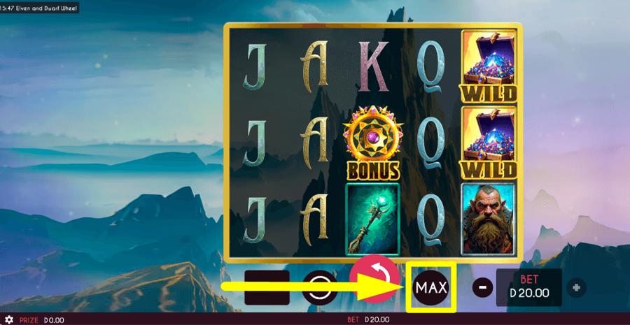Elven and Dwarf Wheel Slot Bewertung, Demo & Boni (97.53% RTP)