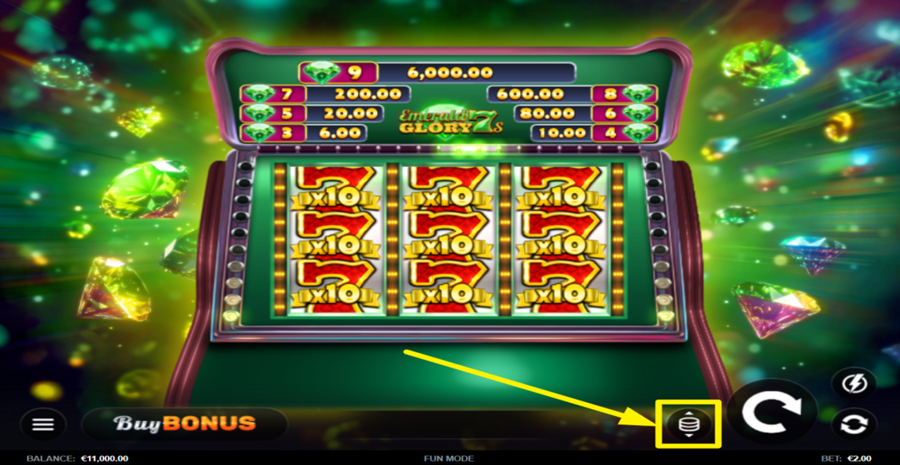 Emerald Glory 7s Demo - Reseña y Juego Gratis (96% RTP)