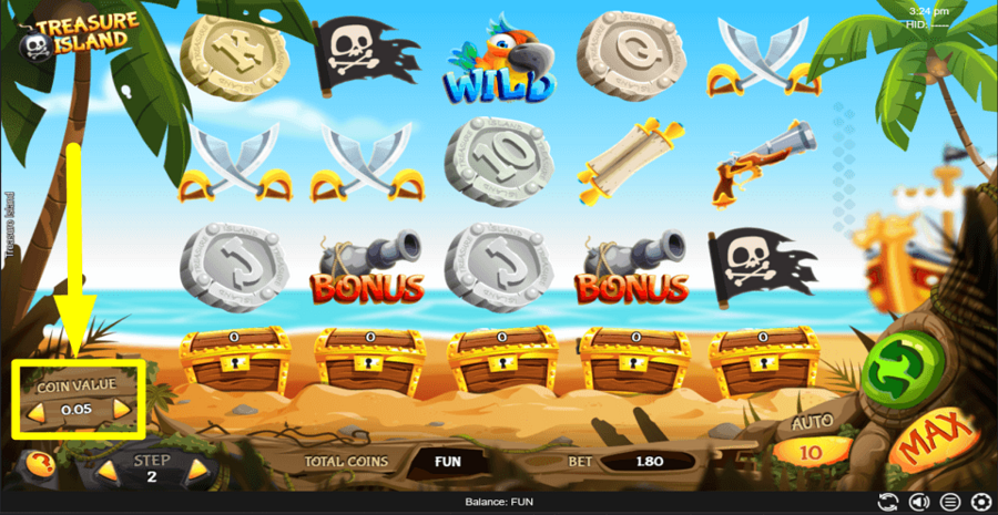 Espresso Games Treasure Island Demo - Reseña y Juego Gratis (97% RTP)