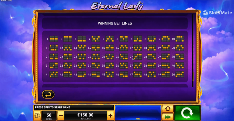 Eternal Lady Demo - Reseña y Juego Gratis (96.5% RTP)