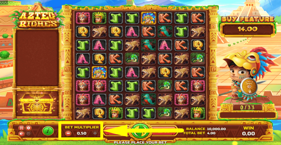 Eurasian Gaming Aztec Riches Slot Review, Bonuses & Free Play (95% RTP)