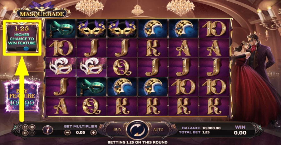 Eurasian Gaming Masquerade Slot Bewertung, Demo & Boni