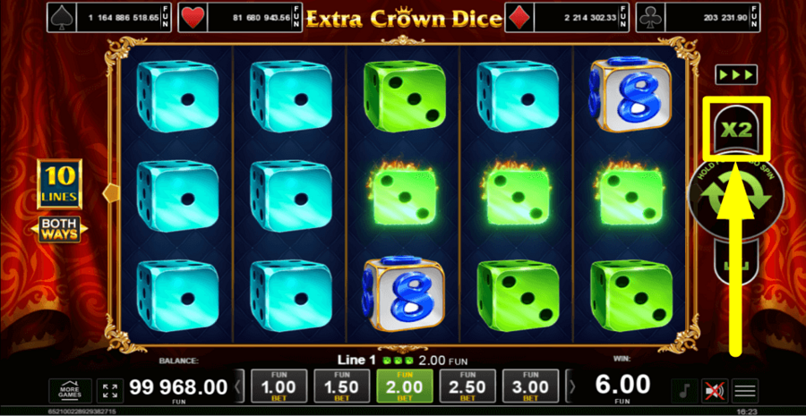 Extra Crown Dice Slot Review, Bonuses & Free Play (96.31% RTP)