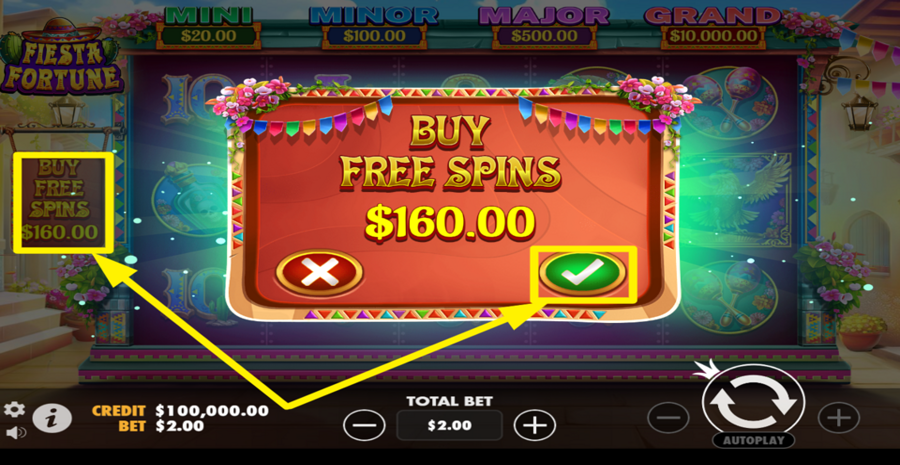 Fiesta Fortune Slot Review, Bonuses & Free Play (96.5% RTP)