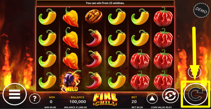 Fire Chili Slot Bewertung, Demo & Boni (95.5% RTP)