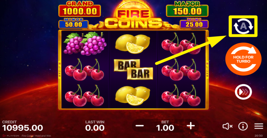 Fire Coins Hold and Win Slot Review, Bonuses & Free Play (95.64% RTP)
