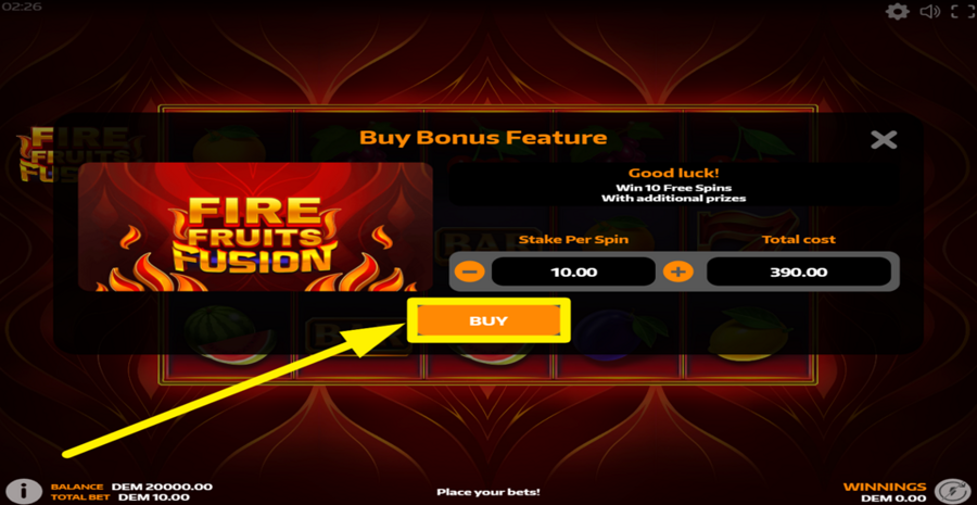 Fire Fruits Fusion Demo - Reseña y Juego Gratis (95% RTP)