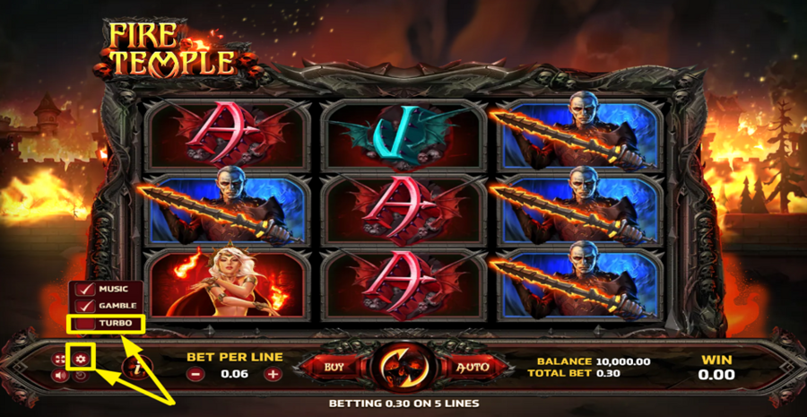 Fire Temple Slot Bewertung, Demo & Boni