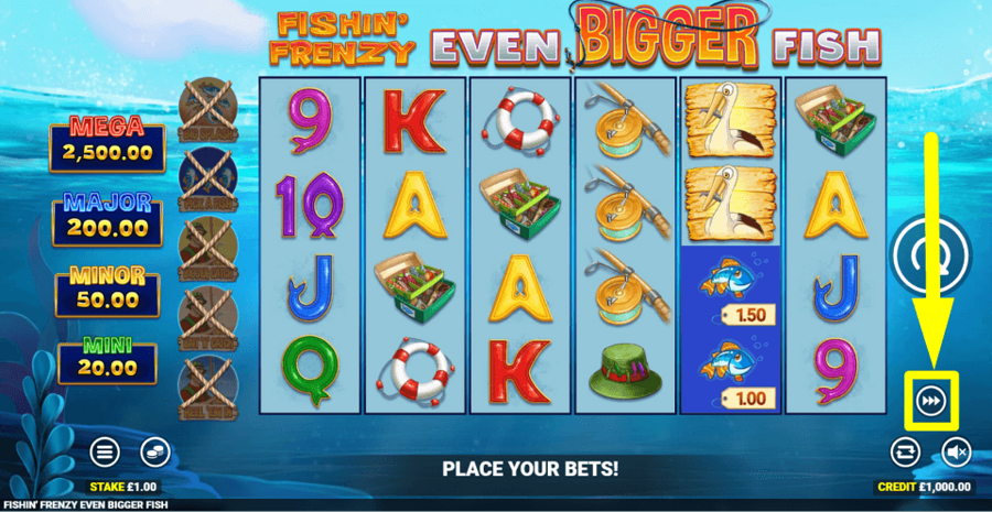 Fishin Frenzy Even Bigger Fish Slot Review, Bonuses & Free Play (95% RTP)