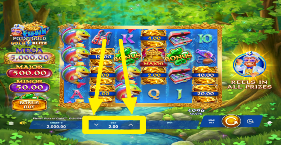 Fishin Pots of Gold Gold Blitz Slot Bewertung, Demo & Boni (96% RTP)