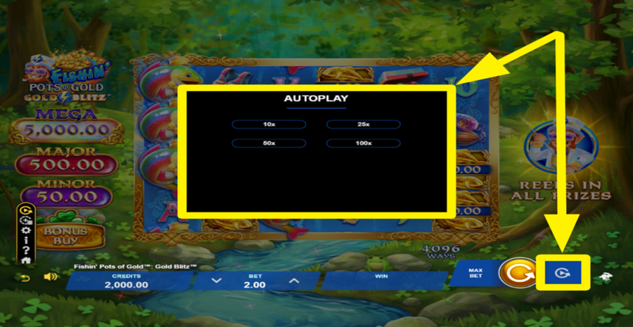 Fishin Pots of Gold Gold Blitz Slot Bewertung, Demo & Boni (96% RTP)