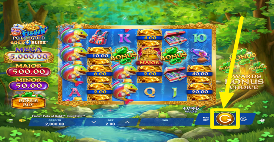 Fishin Pots of Gold Gold Blitz Slot Bewertung, Demo & Boni (96% RTP)