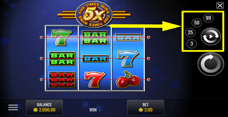 Five Times Wins Demo - Reseña y Juego Gratis (95.7% RTP)