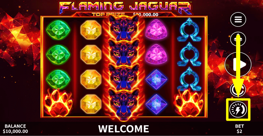 Flaming Jaguar No PJP Slot Bewertung, Demo & Boni (96.5% RTP)